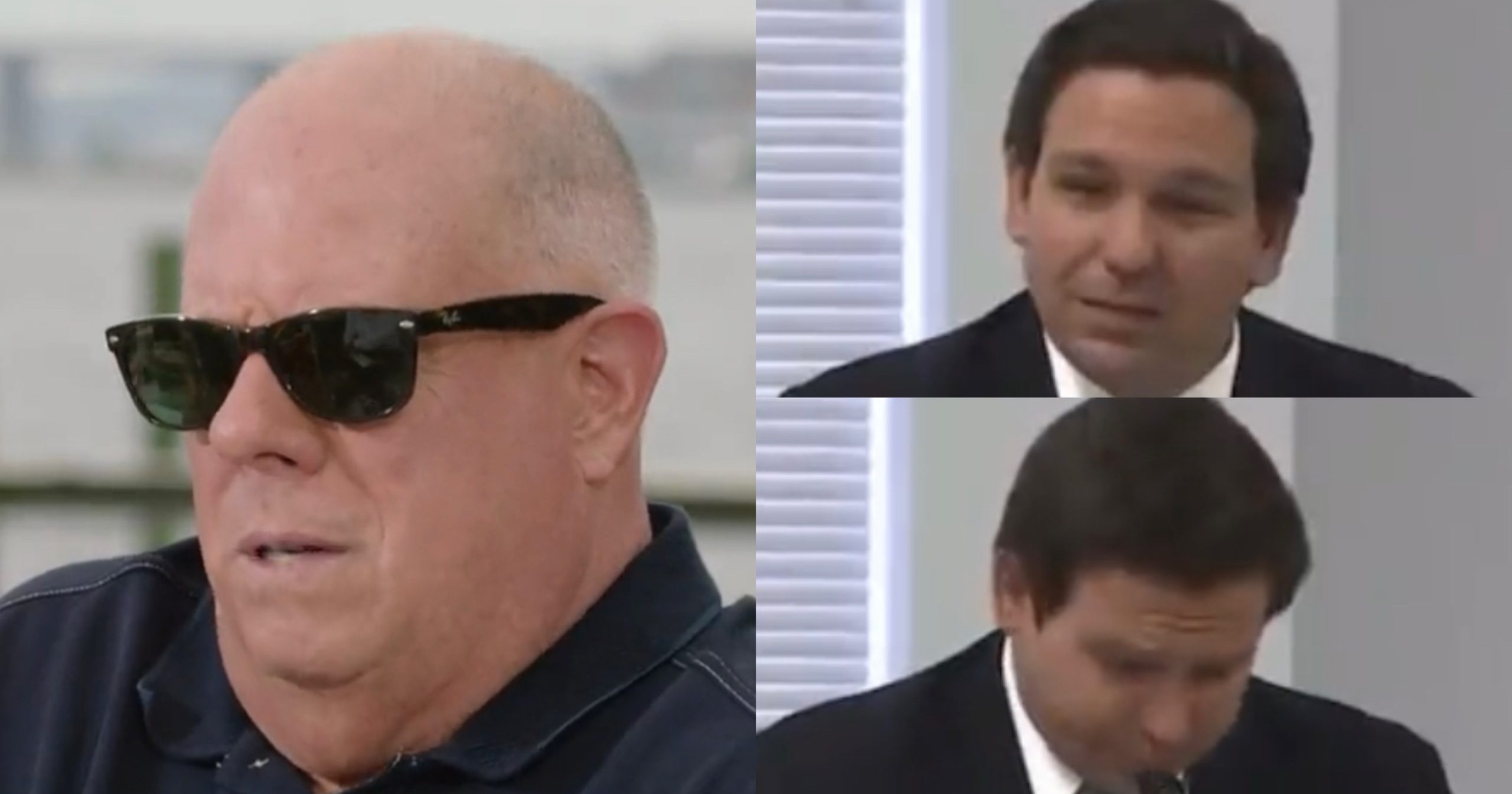 RINO Former MD Governor Larry Hogan Throws Ron DeSantis Under the Bus ...