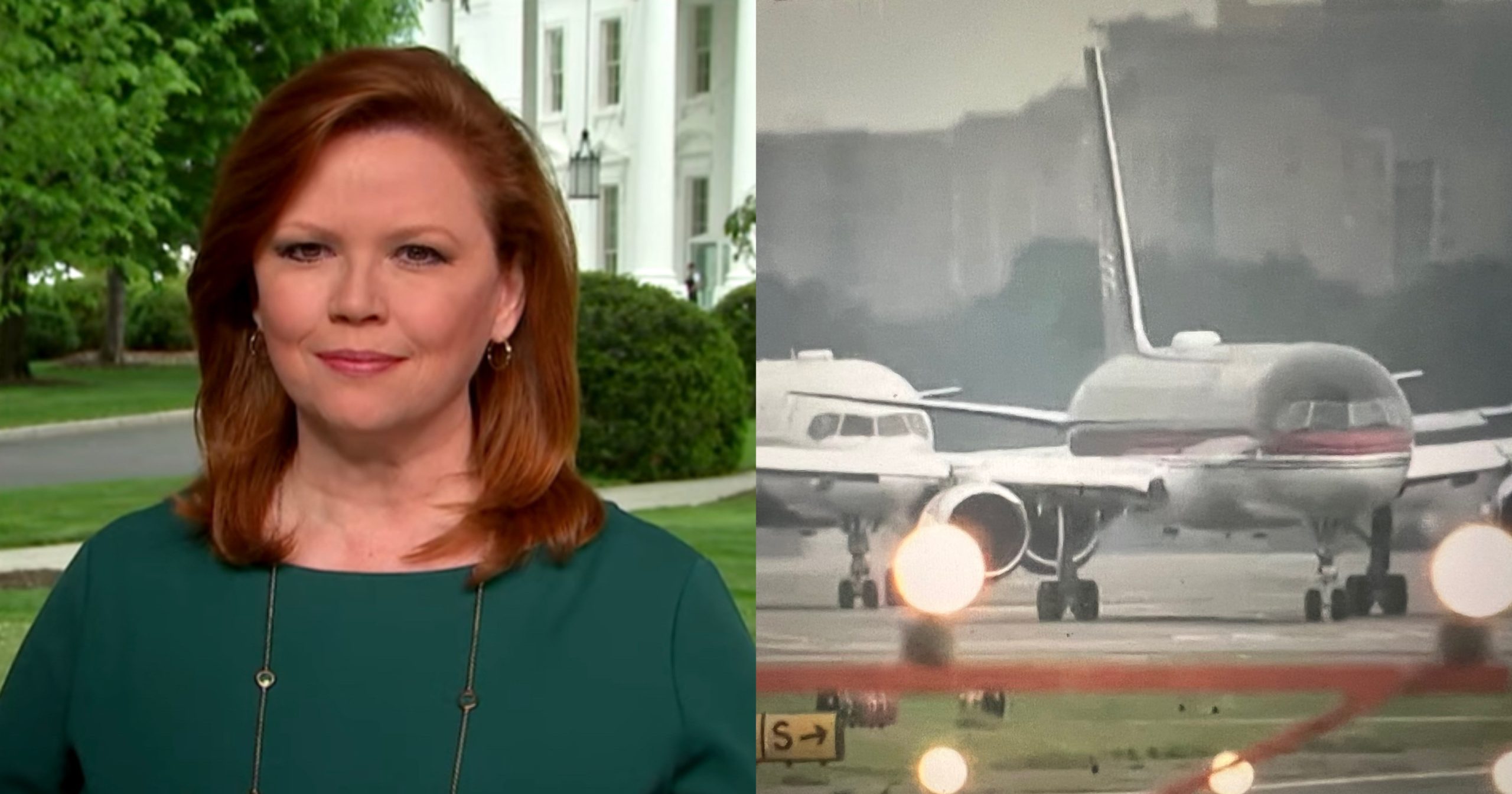 NBC WH Correspondent Declares with Glee that Donald Trump’s Plane ‘has ...