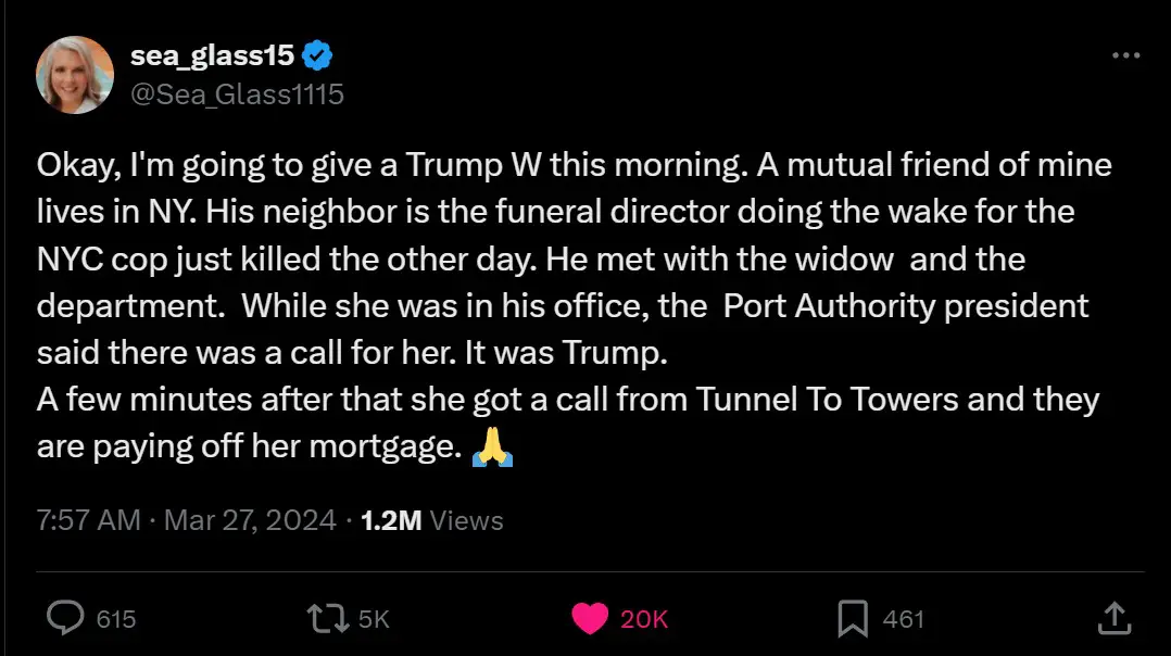 Donald Trump Makes Extraordinarily Heartwarming Gesture to Widow of ... Donald Trump Makes Extraordinarily Heartwarming Gesture to Widow of ...