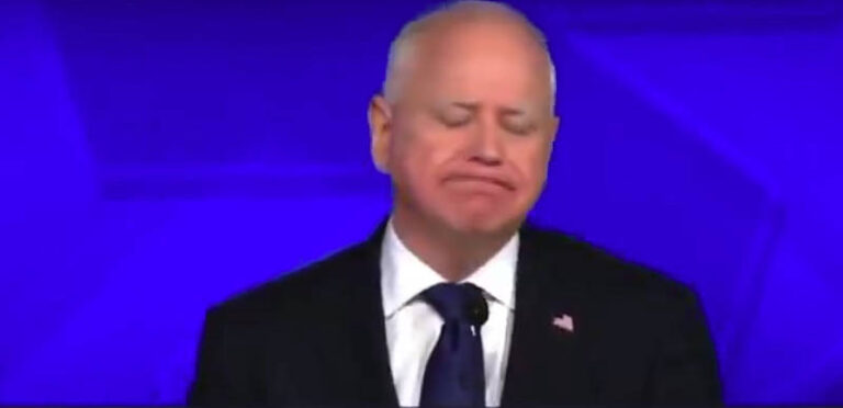 WATCH: Tim Walz turned into a stumbling mess when confronted on his lie ...