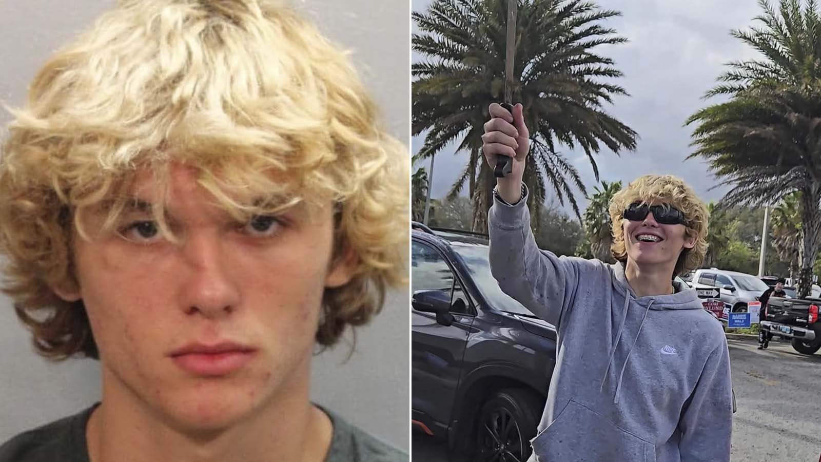 Florida Teen Wielding Machete Arrested for Intimidating Voters Outside Polling Station - News ...