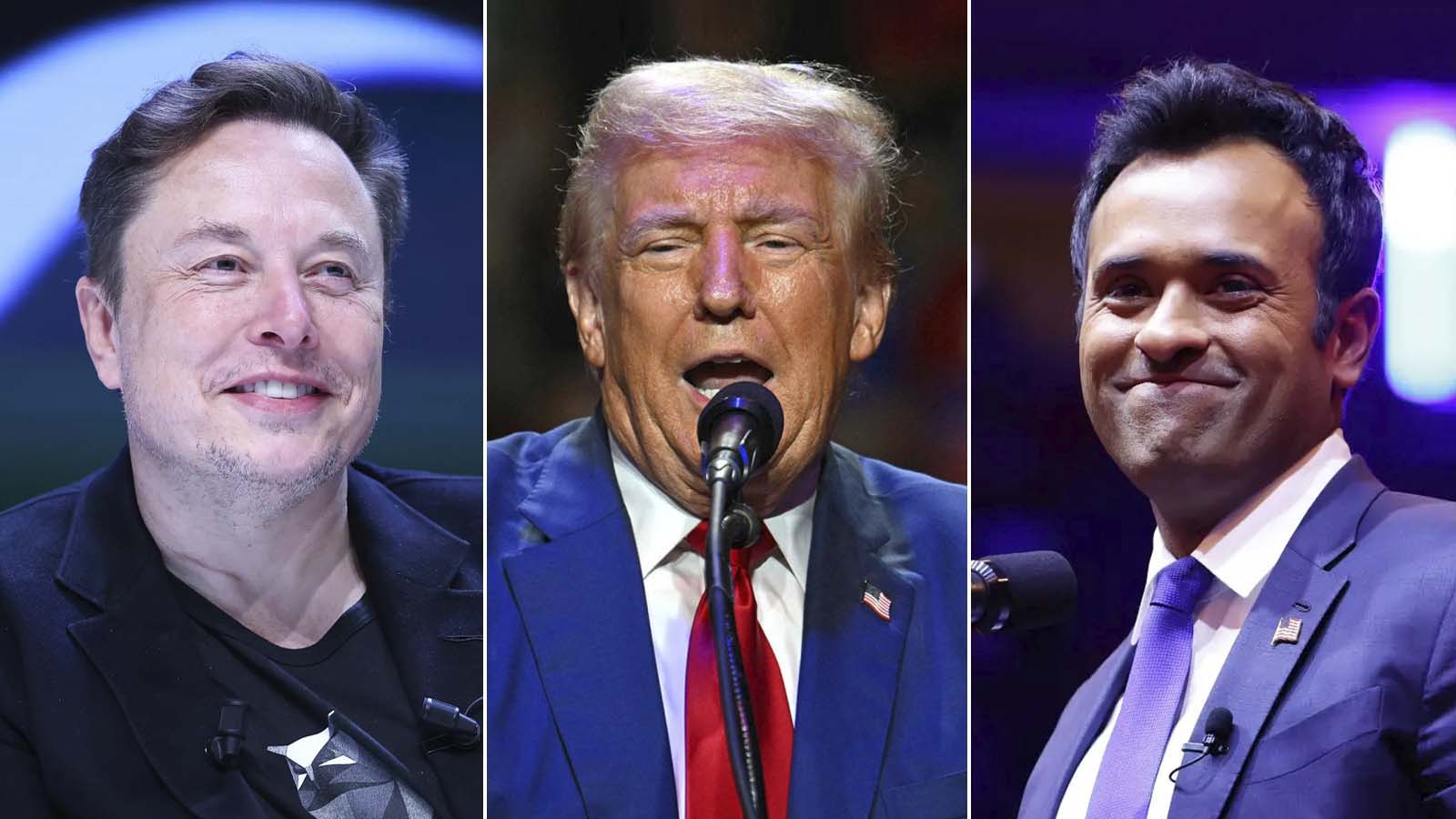 Trump Announces New Role for Musk, Ramaswamy in Dept of Government ...