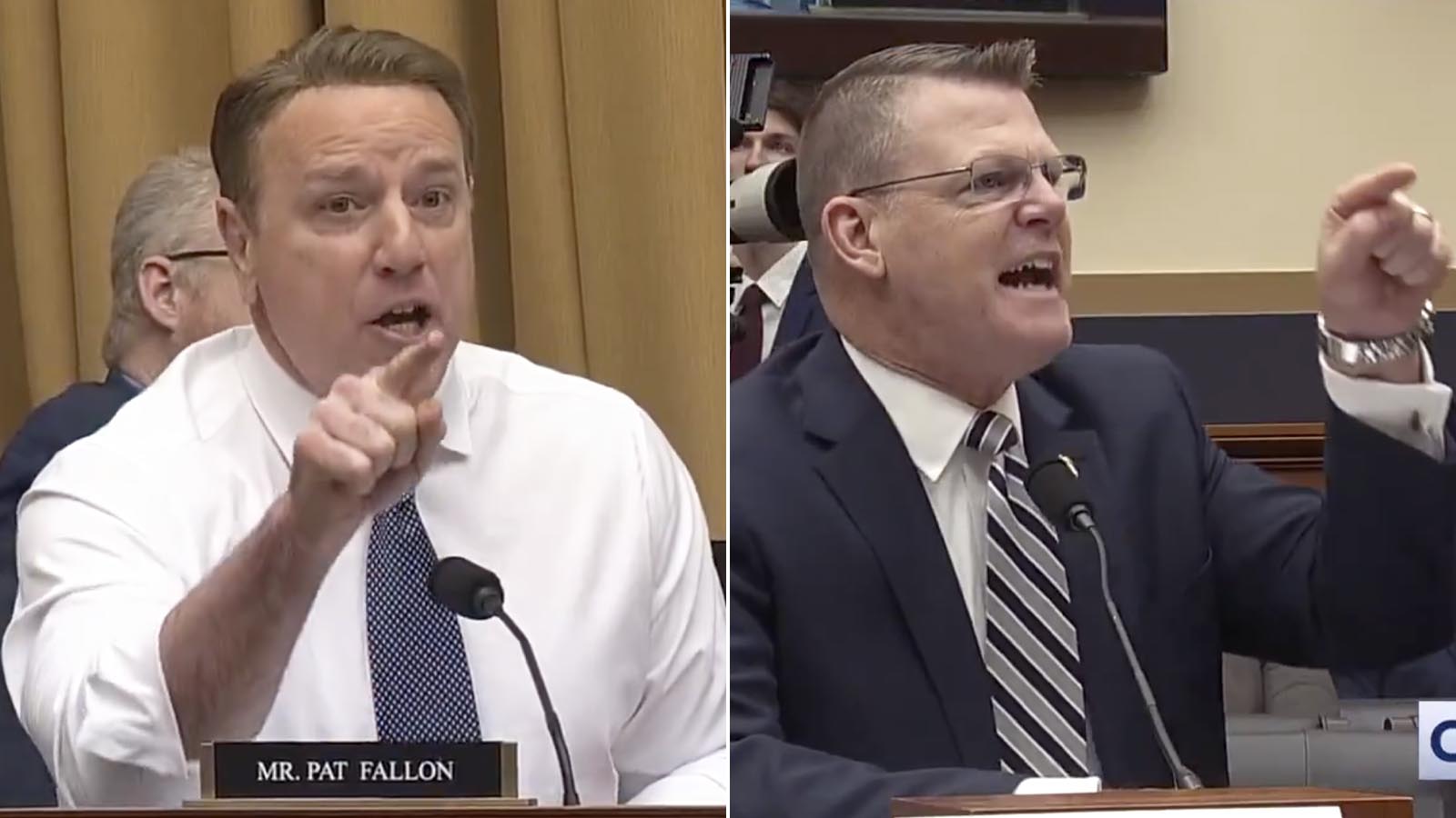 Watch: Screaming Fight Between GOP Rep, Secret Service Director at ...