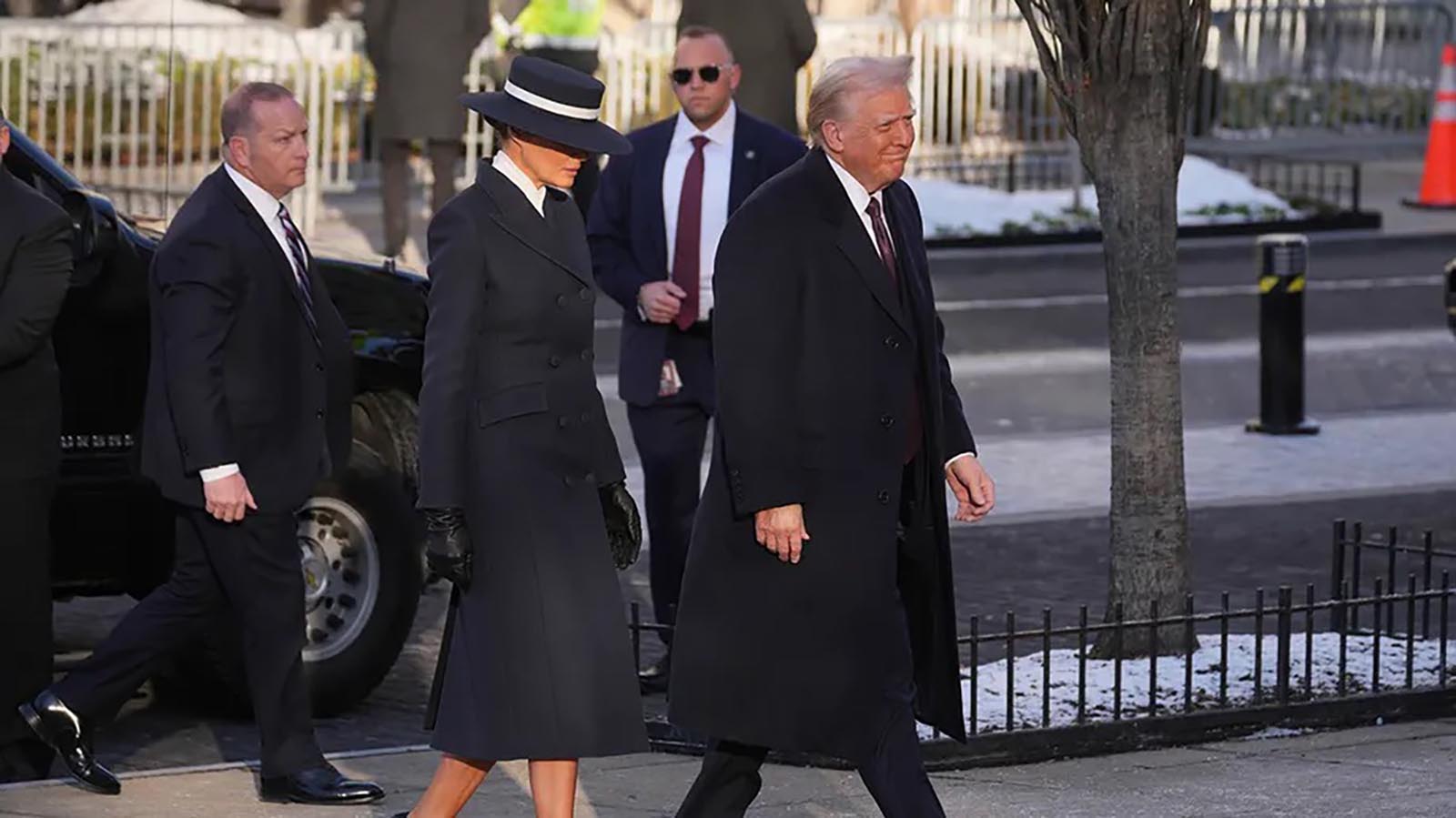 See Pics: Melania Trump Returns to Her Old Stomping Grounds in Style - News Addicts