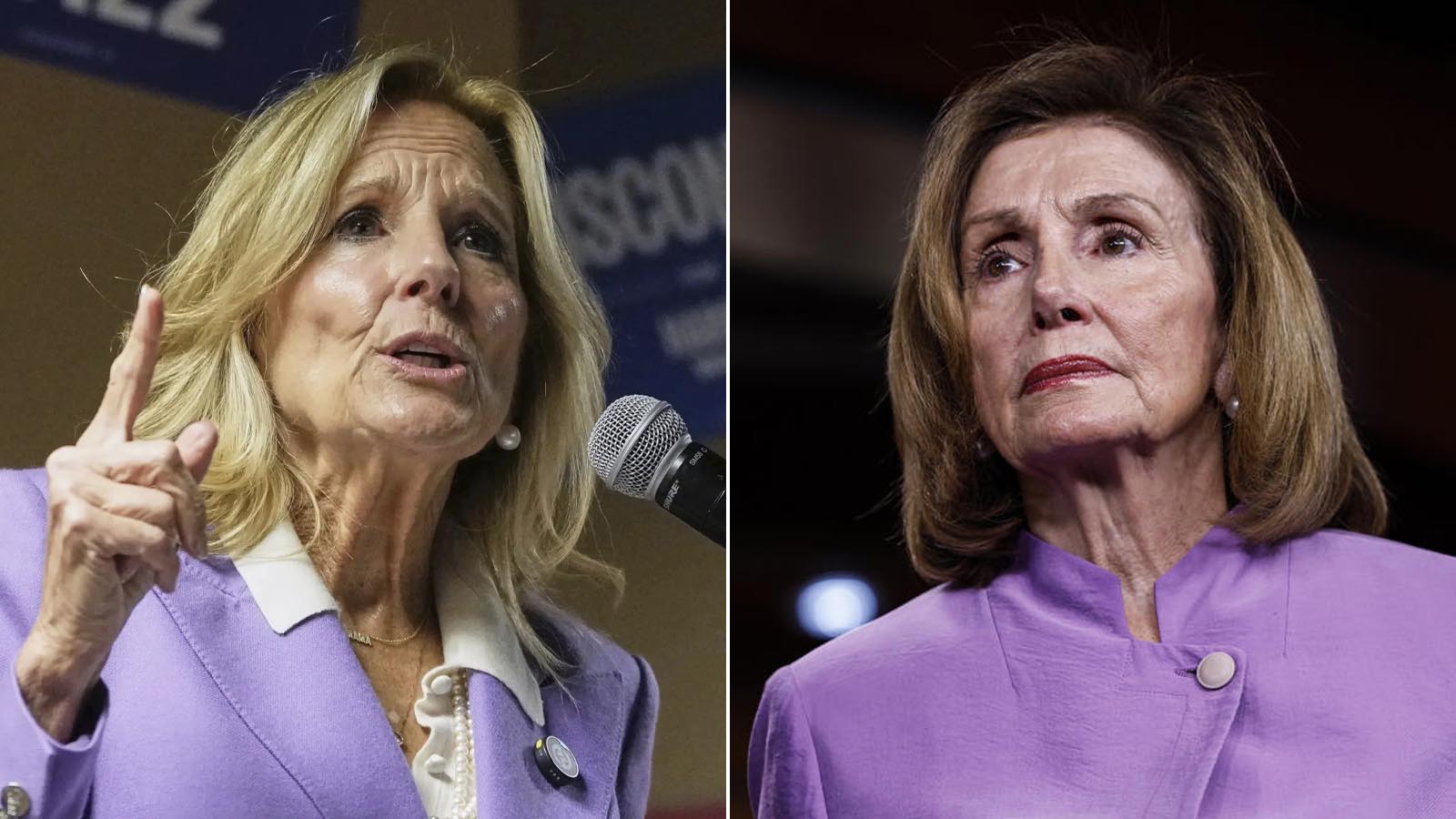 Jill Biden Goes Scorched Earth, Turns on Nancy Pelosi: ‘We Were Friends ...