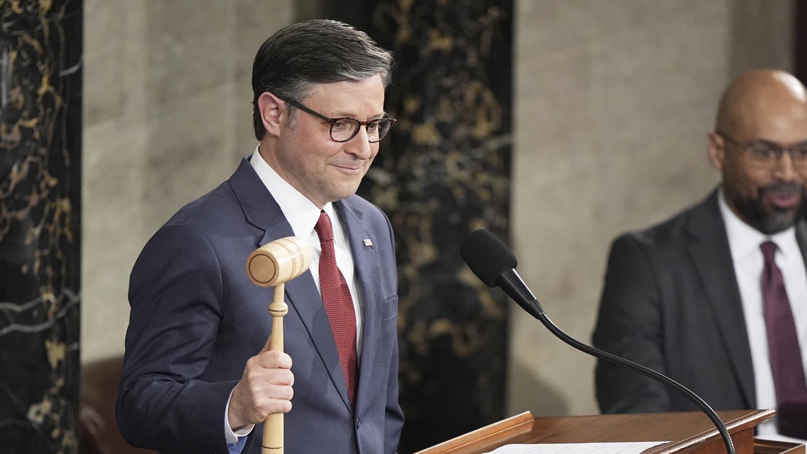 Mike Johnson Re-Elected Speaker of the House in Dramatic Fashion - News ...