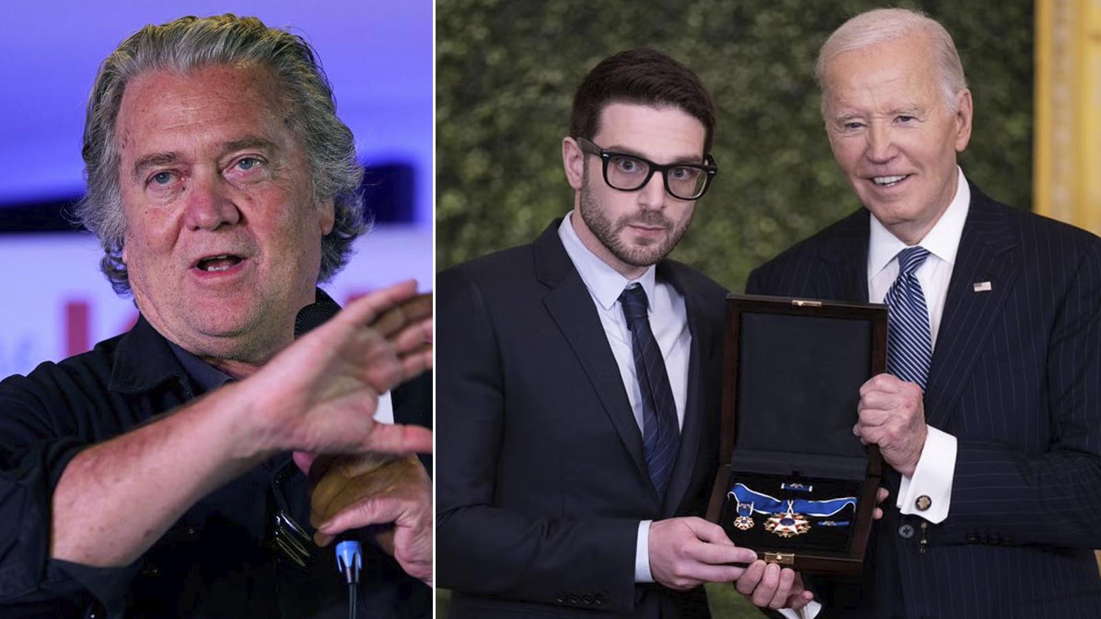 Bannon Calls on Trump to Rescind the Presidential Medal of Freedom ...