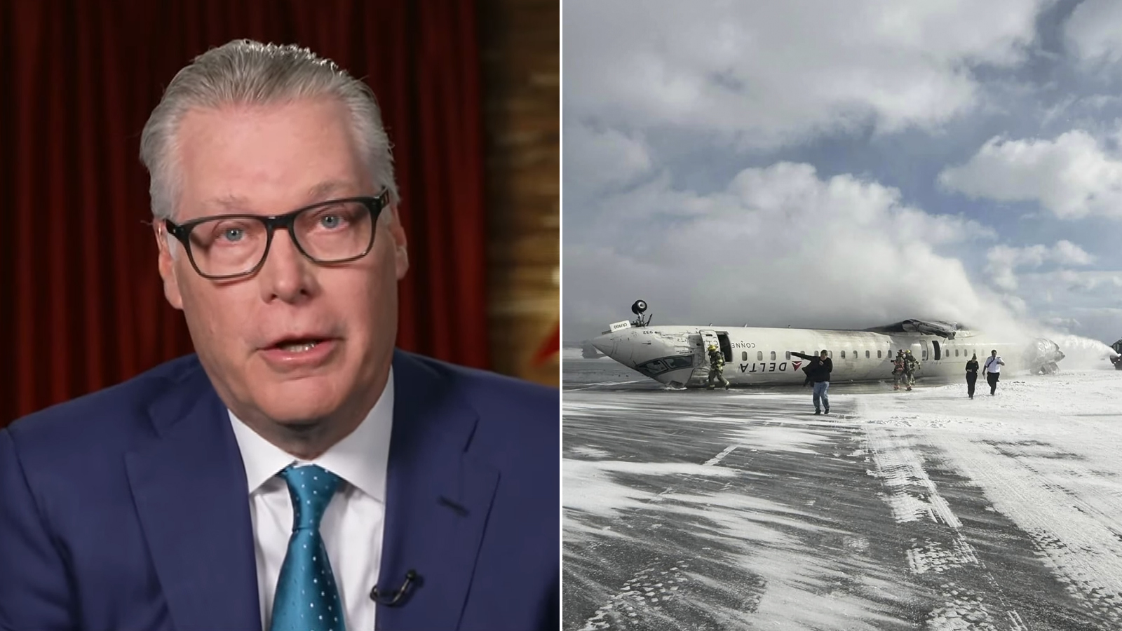 Delta CEO Won’t Name Pilots in Toronto Crash Amid All-Female Crew ...