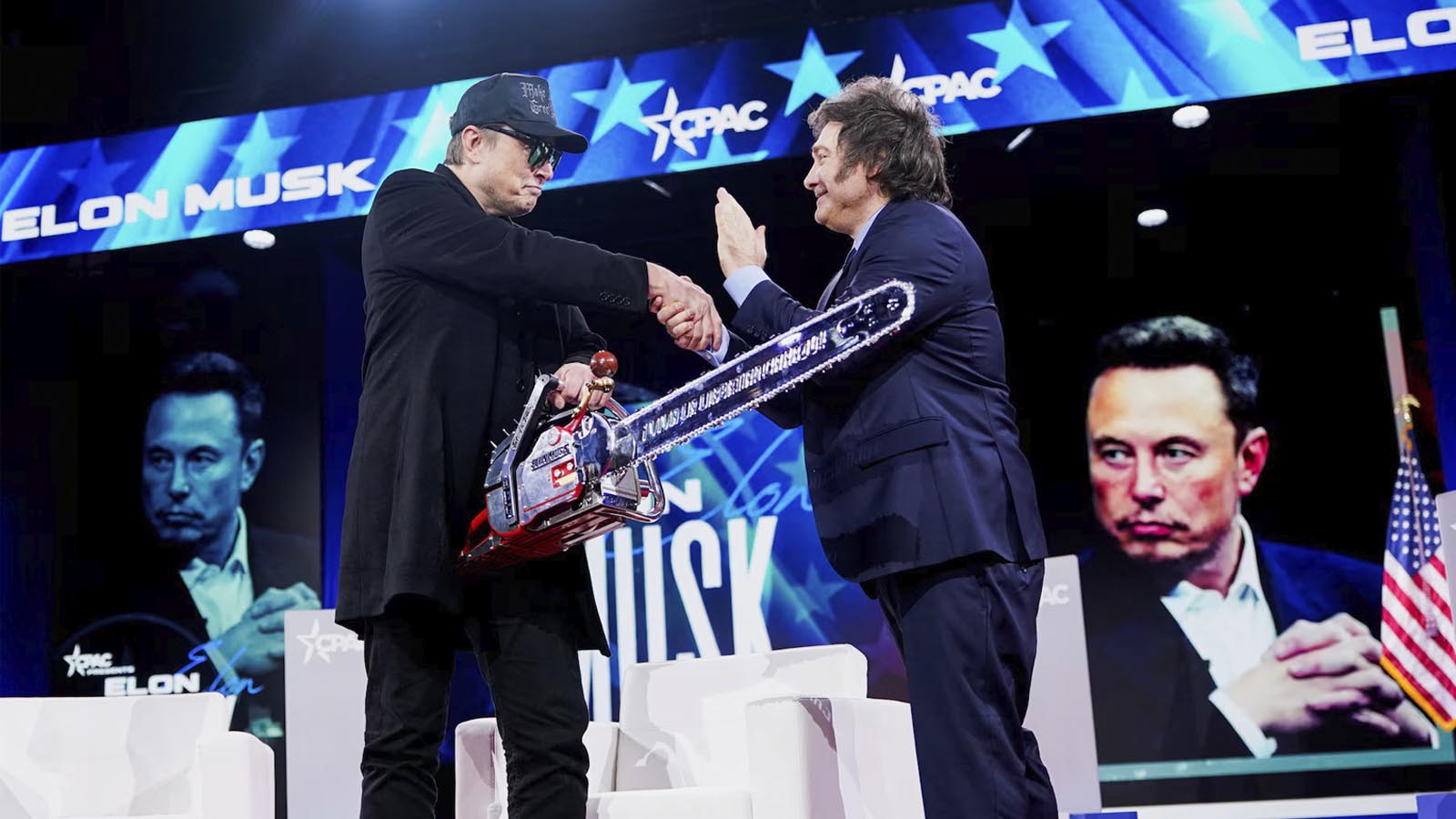 Watch: Javier Milei Gives Elon Musk ‘Chainsaw for Bureaucracy’ - News ... Watch: Javier Milei Gives Elon Musk ‘Chainsaw for Bureaucracy’ - News ...