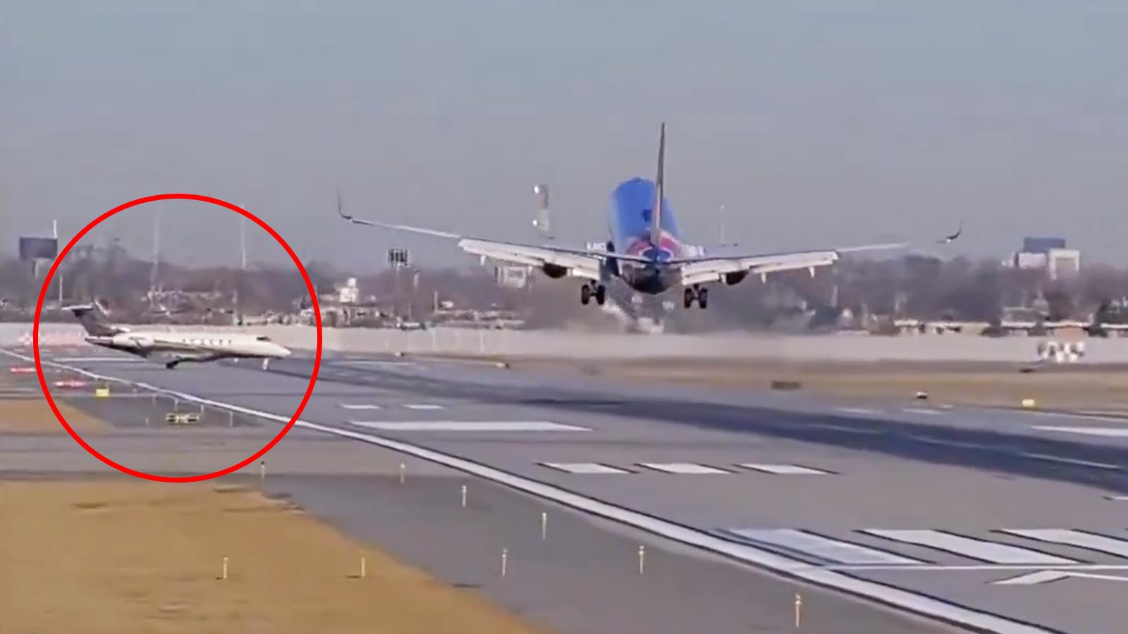 Watch: Terrifying Video Shows Two Planes Just Barely Missing One ...