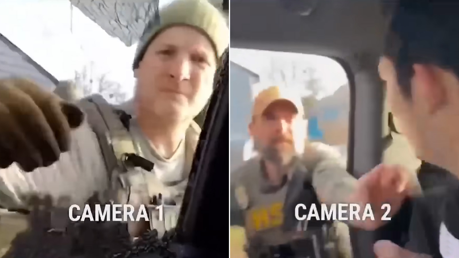 Watch: ICE Agents Smash Through Vehicle’s Windows, Drag 2 Gang Members ...