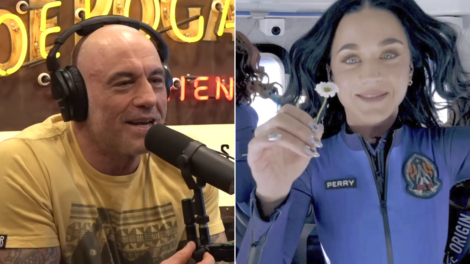 Watch: Joe Rogan Roasts Katy Perry Over Blue Origin Space Flight - News ...