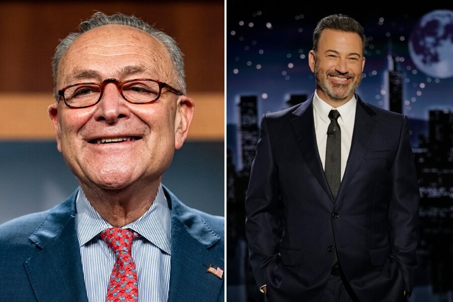 Senator Chuck Schumer Urges Jimmy Kimmel to Sue Disney Over Show ...