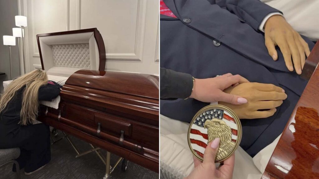 Erika Kirk Shares Emotional Video Holding Husband Charlie’s Hand at ...